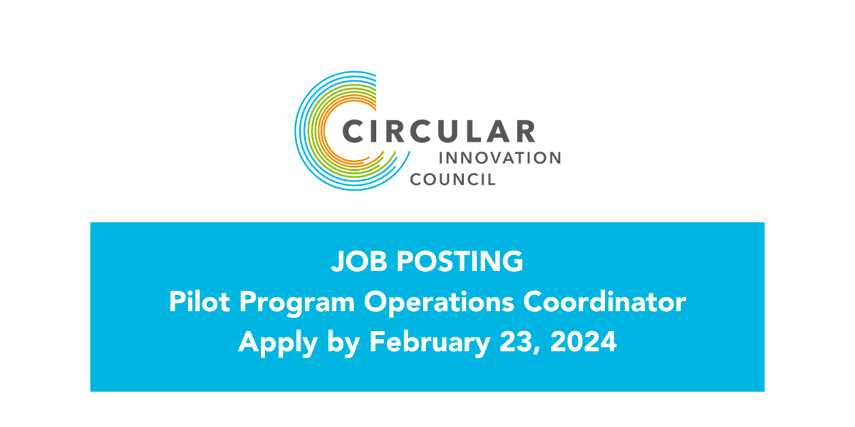 Circular Innovation Council funded as partner in Dalhousie Univ...